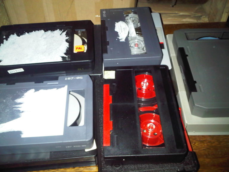 5 Tapes Cassette U-matic 5min - Smash Soluciones