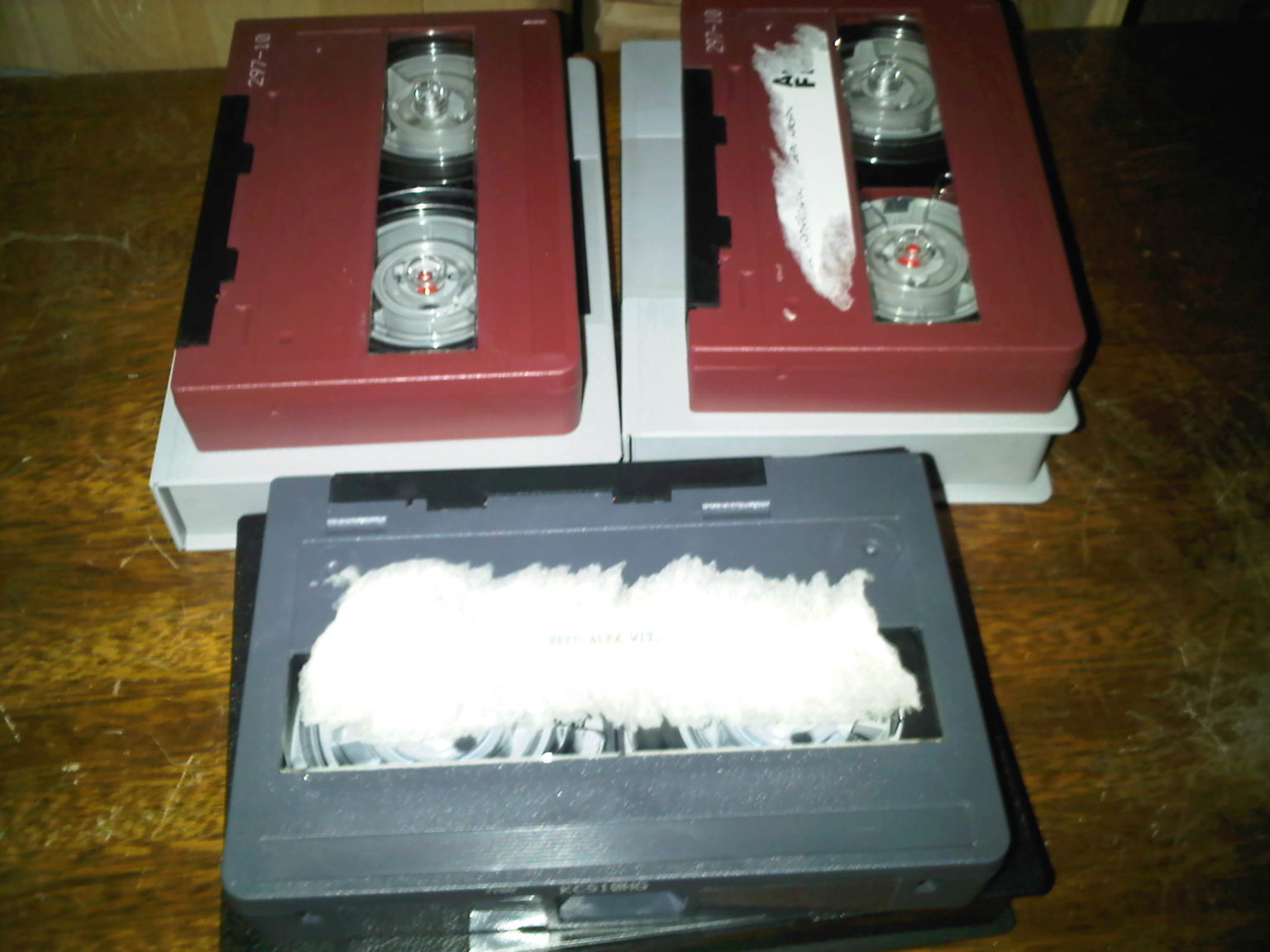 4 Tapes Cassette U-matic 10min Varias Marcas - Smash Soluciones