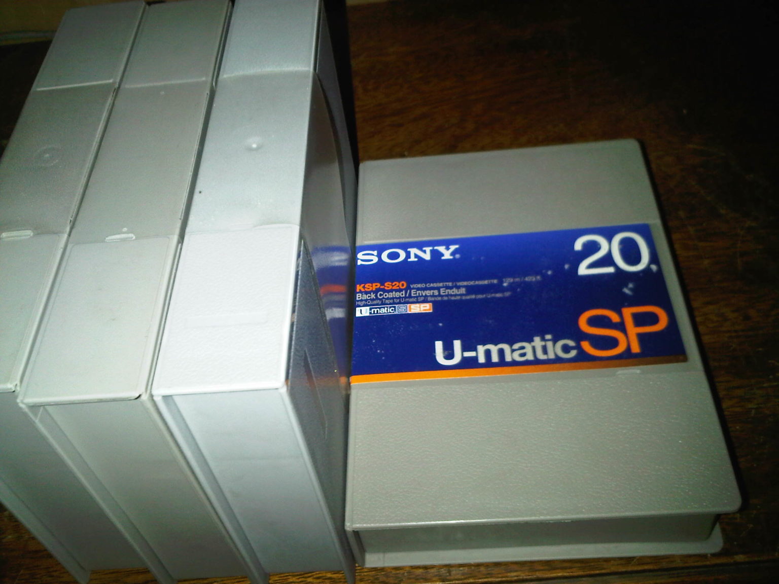 5 Tapes Cassette U-matic 20min Sony - Smash Soluciones