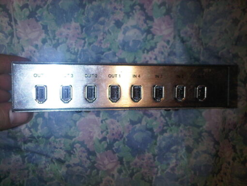 Switcher Firewire Ieee1394 Kramer Vs-4x4fw Pasivo - Smash Soluciones
