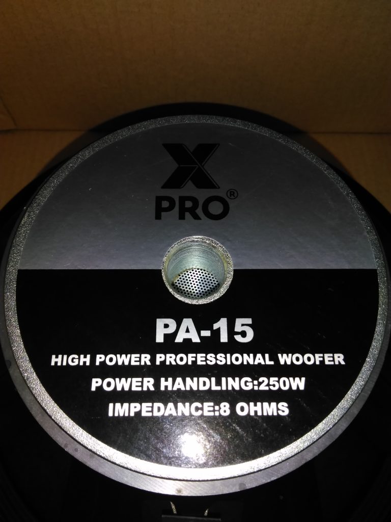 Parlante X-pro Pa15 250w Rms 8 Ohm - Smash Soluciones