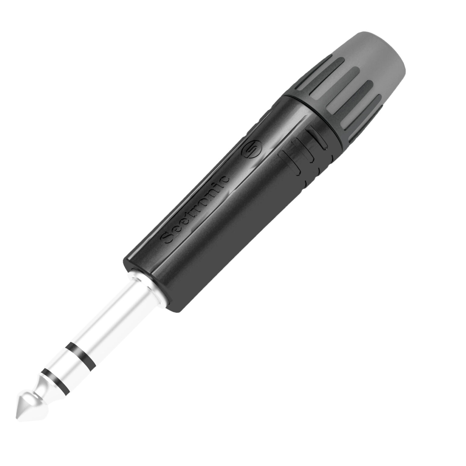 Conector Ficha plug 6.5mm (1/4") TRS 3 Contactos SEETRONIC MP3X-B ...